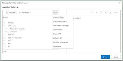 Enhancements In Member Selector