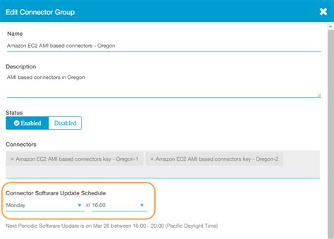 Scheduling Periodic Software Updates For An App Connector Group Zscaler