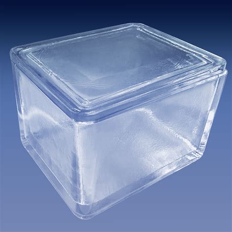 Glass Staining Jar Holds Twenty 1″ X 3″ Microscope Slides Imeb Inc