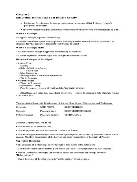 Sts 10 Chapter 3 Pdf Science Heliocentrism