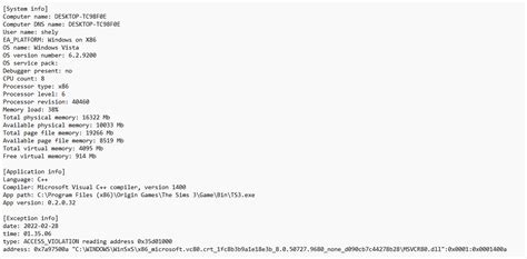 Constant Crashes To Desktop With Windows 11 R Sims3