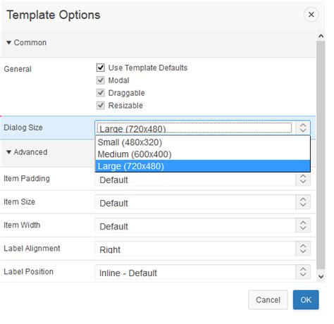 Programmer Traveling Notes How To Increase Inline Dialog Size In Oracle Apex Universal Theme