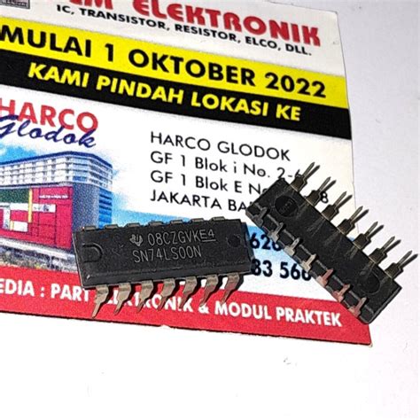 Jual Ic Logic 74 Series 74 Ls 00 74ls00 Bss12 Shopee Indonesia