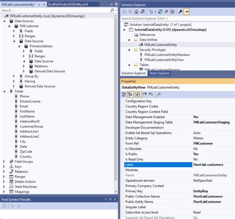 how to create a d365 data entity dynamics 365 musings