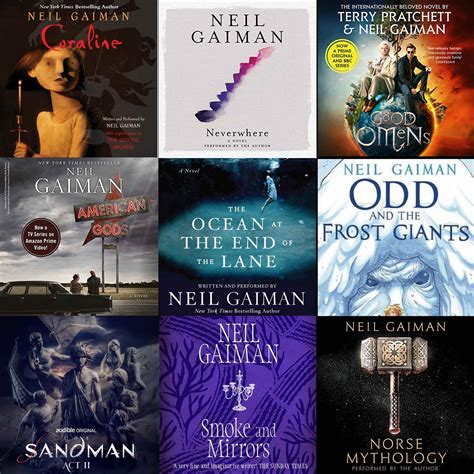 NEIL GAIMAN - Writer, Producer, Showrunner - The Sandman, American Gods, Good Omens, Coraline ...