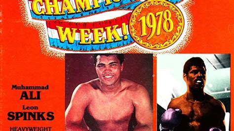 Top Rank Classics Leon Spinks Vs Muhammad Ali 1 February 15th 1978