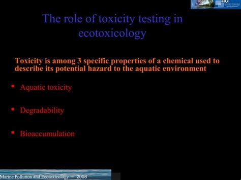 Lecture Toxicity Testing PPT