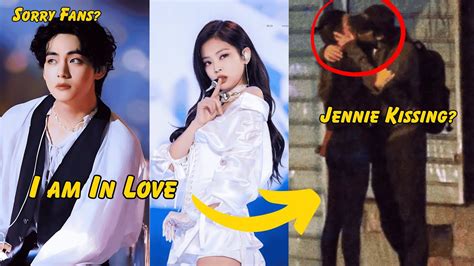 Alleged Leaked Photo Of Blackpinks Jennie And Btss V Kissing Goes