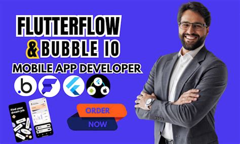 Develop Mobile App Flutter App Flutter Flow Bubble Io App Bubble Io Developer By Anabelswift