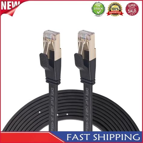 GBPS CAT ETHERNET Cable SFTP Gold Plated RJ LAN Patch Cord For Router Modem EUR