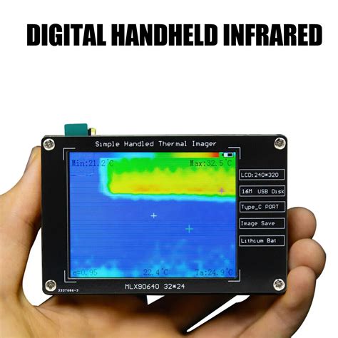 Mlx Infrared Thermal Imager Camera For Electronics Repairs JP USB Type C V A Temperature