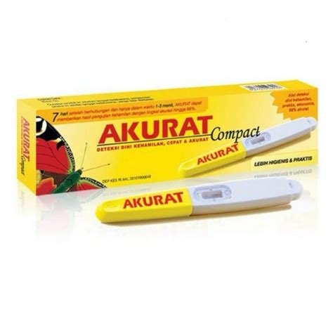 Jual Pregnancy Test Test Pack Alat Tes Kehamilan Sekali Pakai Sensitif Compact Strip