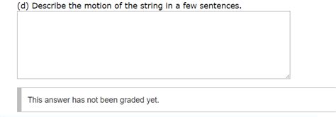 Solved Consider An Elastic String Of Length L Whose Ends Are Chegg