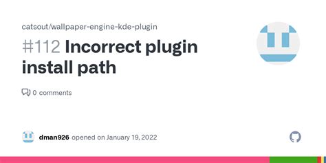incorrect plugin install path · issue 112 · catsout wallpaper engine