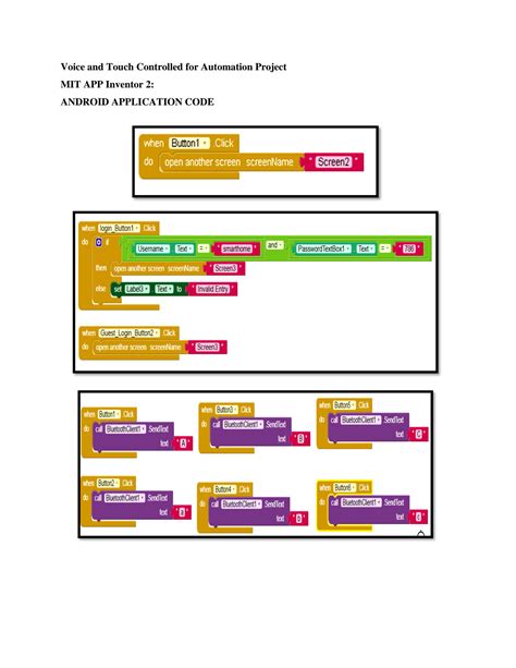 Solution Andriod App Inventor Voice And Touch Controlled For