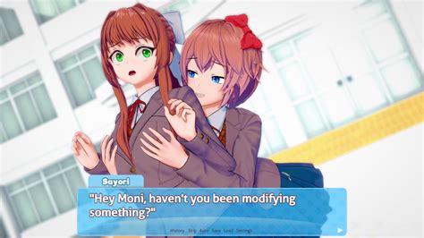 Edit Of Sayori And Monika Rddlc