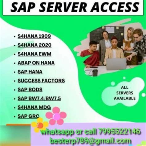 Sap S4hana Ewm Server Access At ₹ 1000 Month In Secunderabad Id 2853091080673