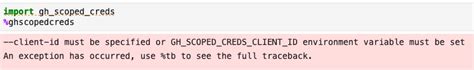 configure gh scoped creds for d100 · issue 3638 · berkeley dsep infra