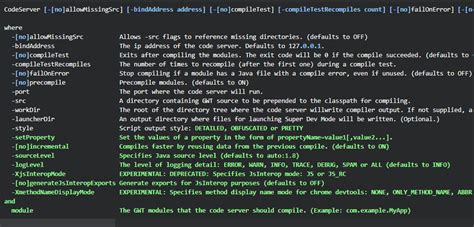 Java Change Super Dev Mode Port Parameter In Intellij S GWT Configuration Stack Overflow