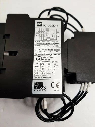 Tc1 D Capacitor Switching Contactor Din Rail 3 At ₹ 950 Piece In Nashik