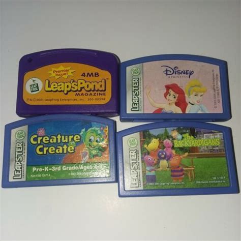 Leapfrog Leapster Games The Backyardigans Creature Create Disney
