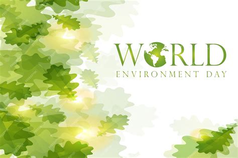Premium Vector World Environment Day Background Design Vector Illustration