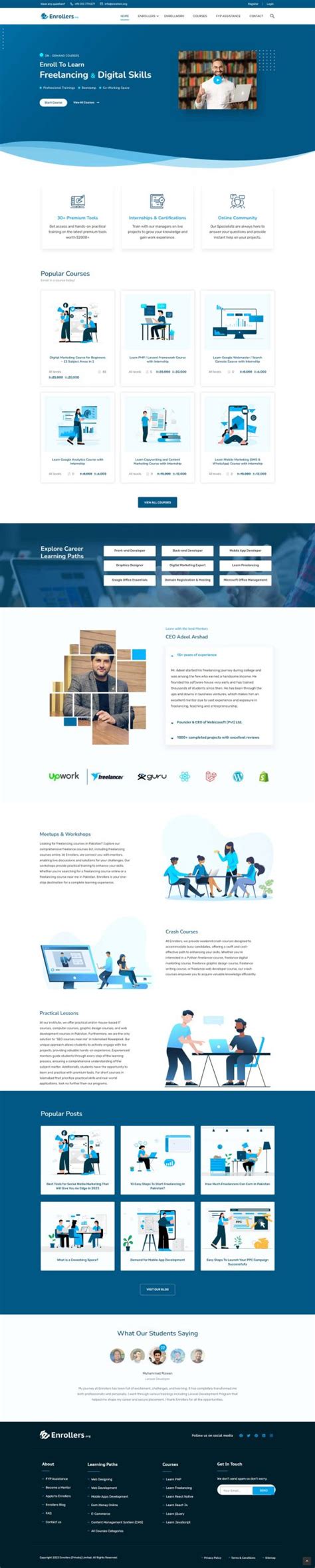 Enrollers Webicosoft