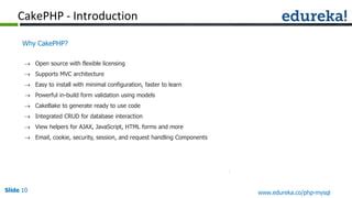 Building Restful Web App Rapidly In CakePHP PPT
