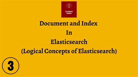 Document And Index In Elasticsearch Youtube