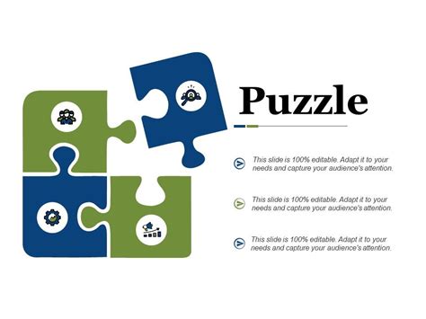 Puzzle Ppt Powerpoint Presentation Portfolio Deck