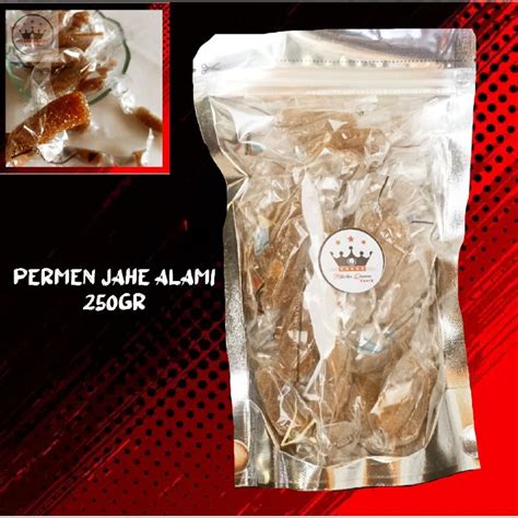 Jual Permen Jahe Alami 250gr Permen Jahe Asli Shopee Indonesia