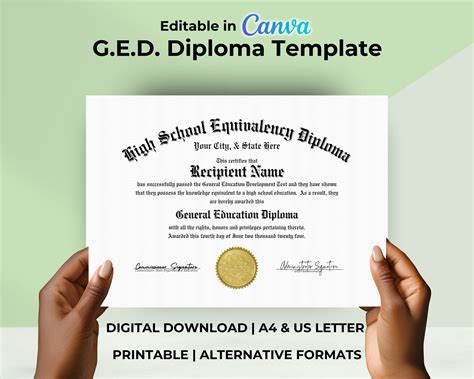 Free Printable Ged Templates Download Free Printable Ged Templates Png