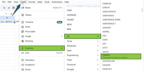 COUNTA Function In Google Sheets Syntax How To Use