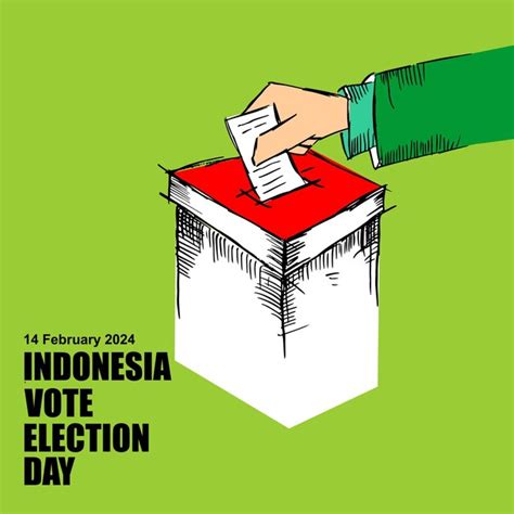 Premium Vector Indonesia Vote Election Day Poster And Banner