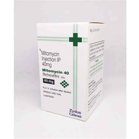 Mitomycin 40 Zydus Celexa Mitomycin Injection Ip 40mg Packaging Box
