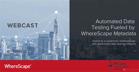 Automated Data Testing Fuelled By Wherescape Metadata Wherescape