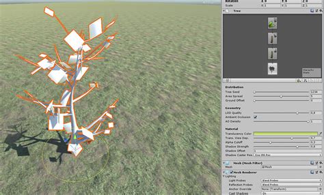 How To Add Wind To Custom Treesgrass In Unity Using Tree Creator