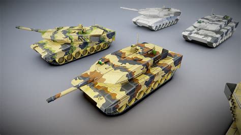 Leopard 2a6 Collection Buy Royalty Free 3d Model By Usman Zia Uxxman [9b5d270] Sketchfab