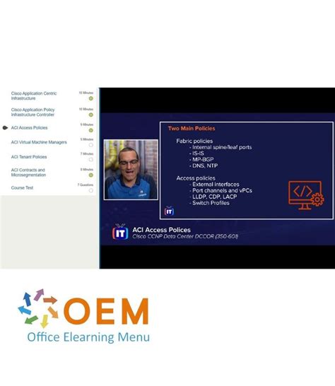 Cisco Dccor 350 601 Data Center Core Training Oem