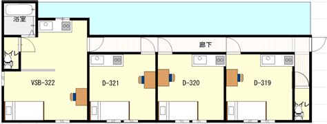 D・vsbタイプ 館内設備 横浜カレッジハイツ Kikuna