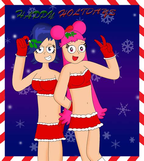 Rule 34 2girls Ami Ami Onuki Cartoon Network Christmas Hi Hi Puffy