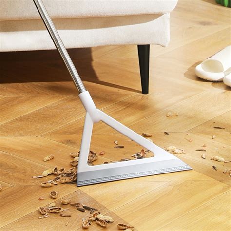 매직 실리콘 빗자루 미니 플라스틱 미용실 방 현관 청소 긴 빗자루 티몬