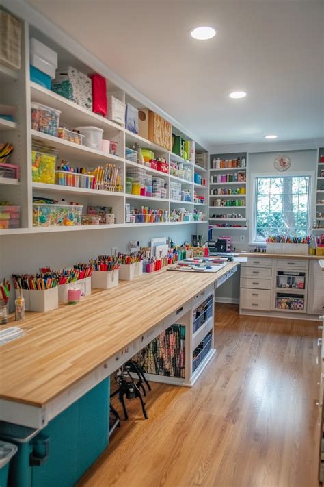 15 Innovative Craft Room Layouts For Any Space How Can This