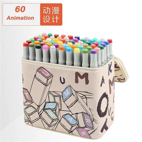 Touchmark Markers Pen Set 406080168 Color Animation Sketch Marker