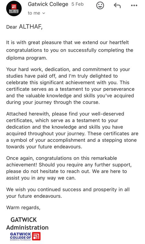 Successfully Completed Diploma Program In Information Technology