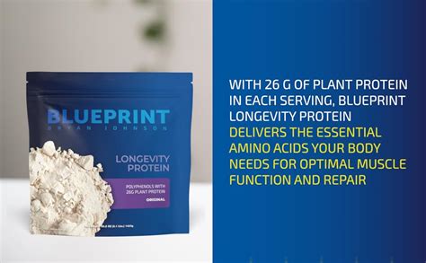Blueprint Bryan Johnson Chocolate Protein Powder Vegan