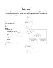 Ch. 03 HW.docx - Chapter 3: Exercise 6 Draw a structured flowchart or ...