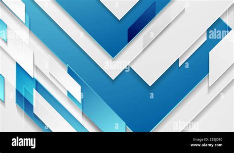 Blue Grey Geometric Tech Abstract Motion Background Stock Video Footage Alamy
