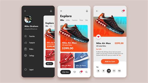 Shoe Store Behance