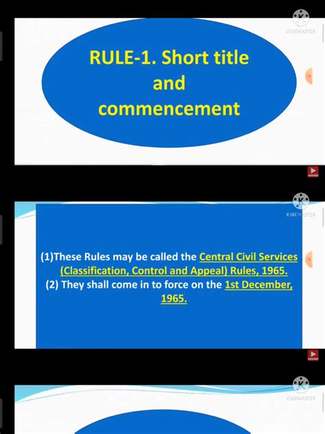 Ccs Cca Rule Part 1 Pdf